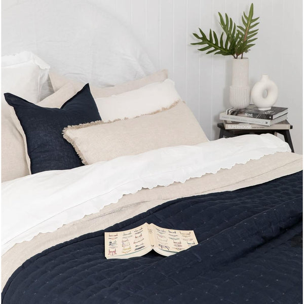 Scalloped Edge Sheet Set – Farmgate and Twine